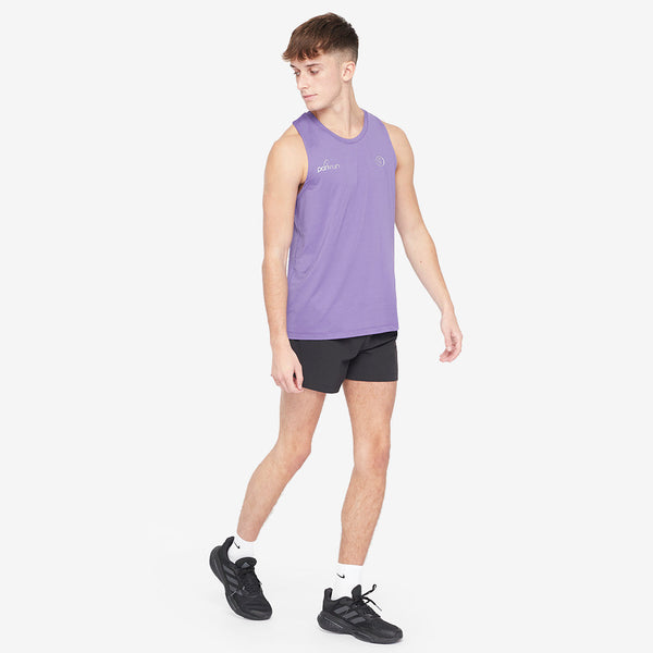 parkrun Milestone Mens T-Shirt 25 - Purple - parkrun Shop