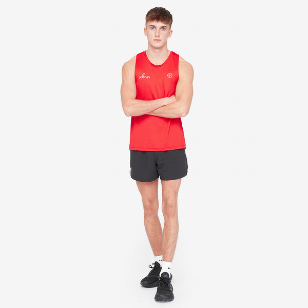 parkrun Milestone Mens T-Shirt 50 - Red - parkrun Shop