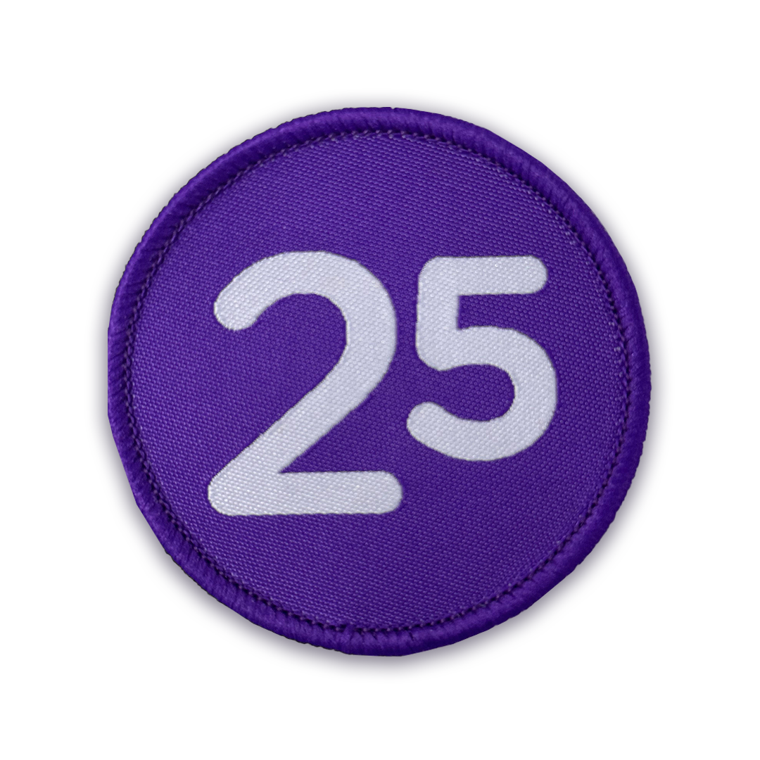 Milestone Woven Patches – parkrun Shop