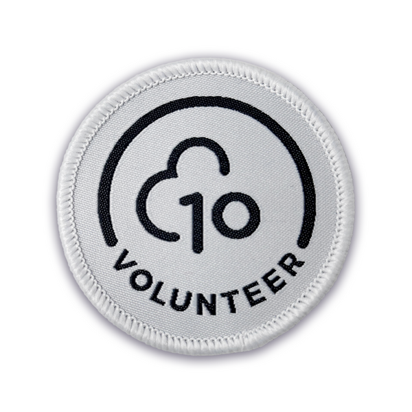 parkrun Volunteer 10 Milestone Pin Badge - parkrun Shop