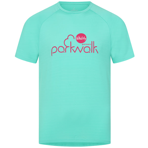 Mens parkwalk T-Shirt -Magenta - parkrun Shop