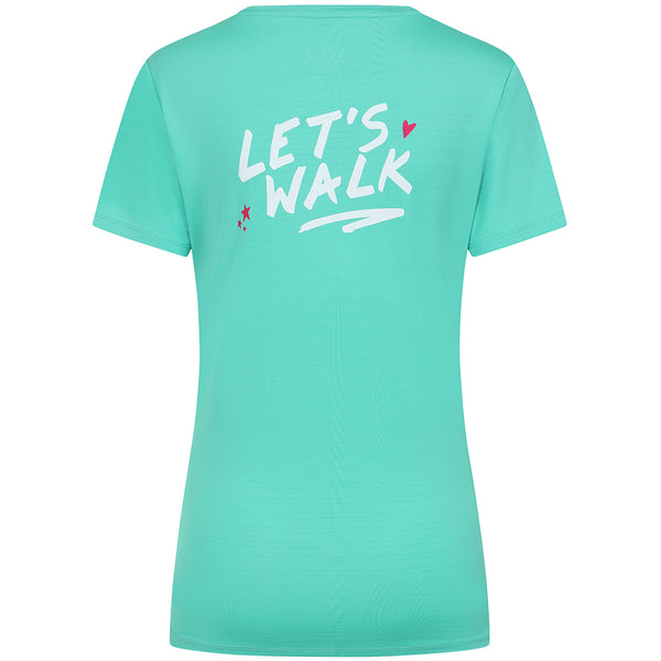 Womens parkwalk T-Shirt - Magenta - parkrun Shop